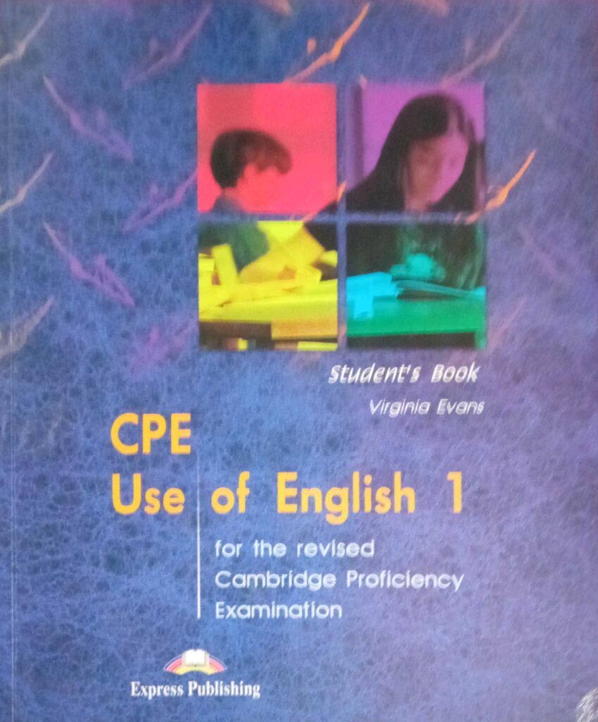 Βιβλίο CPE Use of English 1 Student's book - Evans Virginia 2002